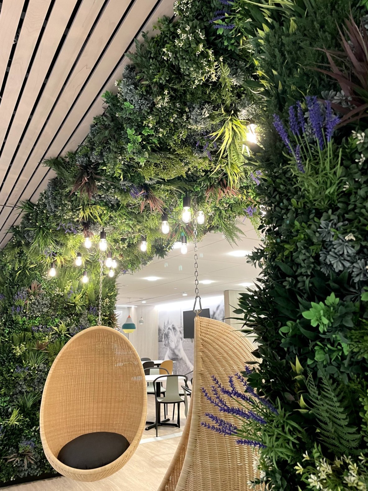 Artificial Plant Ceiling Covering - Ceiling Greenery Panels