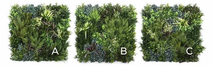 Faux Rooftop Greenery - Residential Green Roof with Artificial Plants