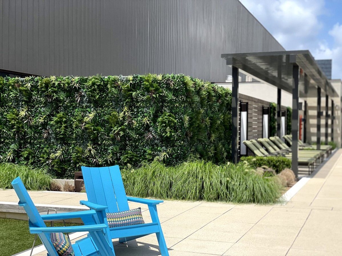 Commercial Greenery Wall for Indoor & Outdoor Use - 10 Year Warranty